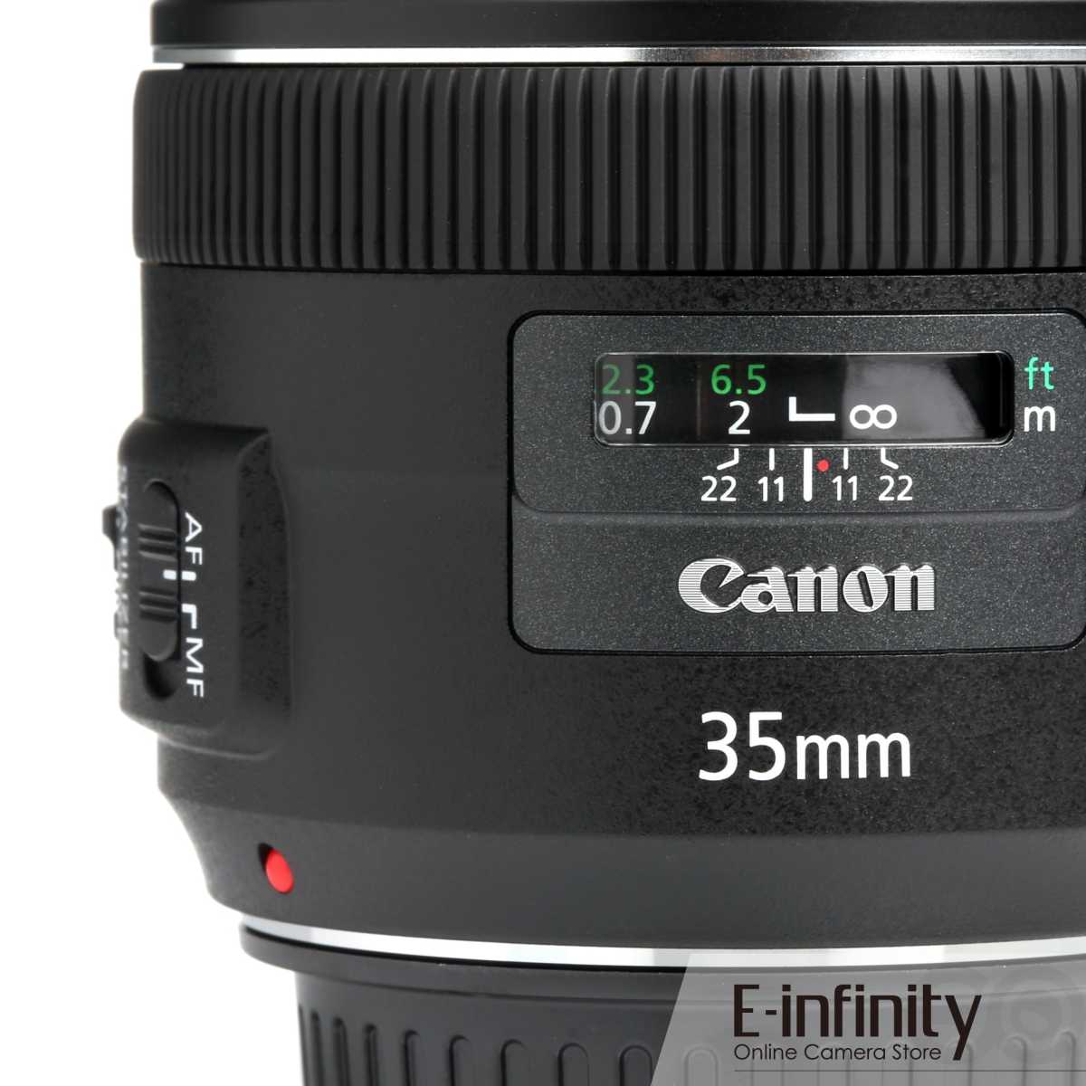 Buy Canon EF 35mm f/2 IS USM Lens - E-Infinity