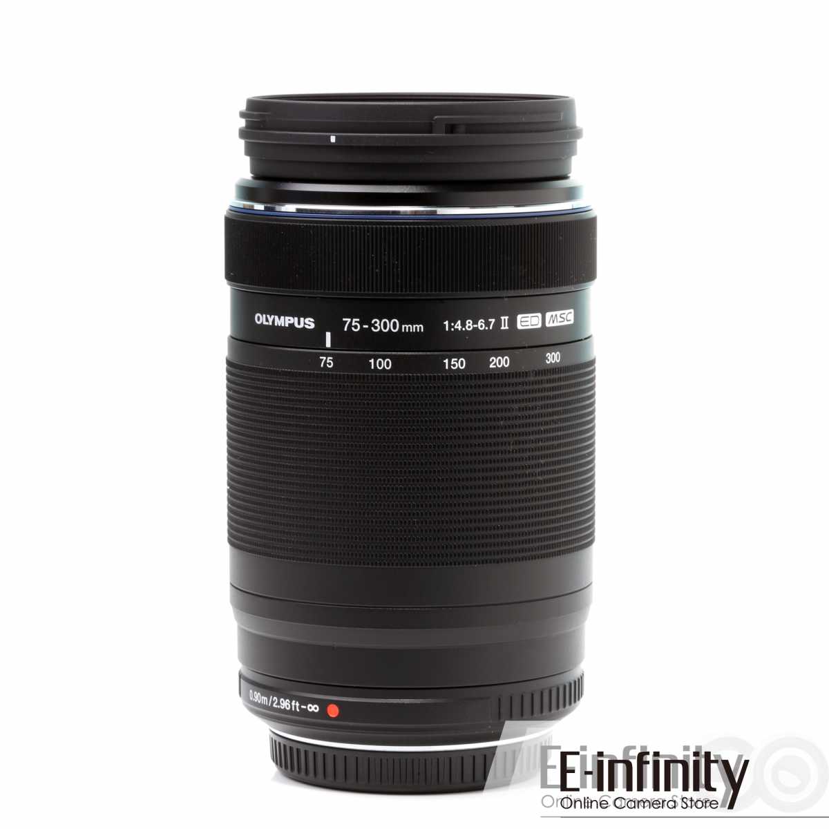 Buy Olympus M.ZUIKO DIGITAL ED 75-300mm II f4.8-6.7 Lens (Black) - E-Infinity