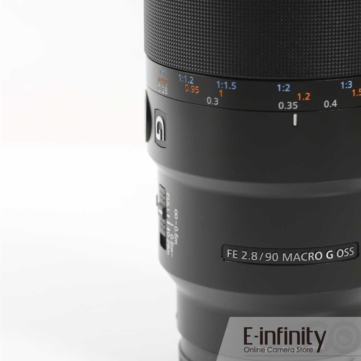 Buy Sony FE 90mm f/2.8 Macro G OSS Lens SEL90M28G - E-Infinity