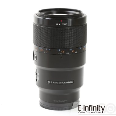 Buy Sony FE 90mm f/2.8 Macro G OSS Lens SEL90M28G - E-Infinity