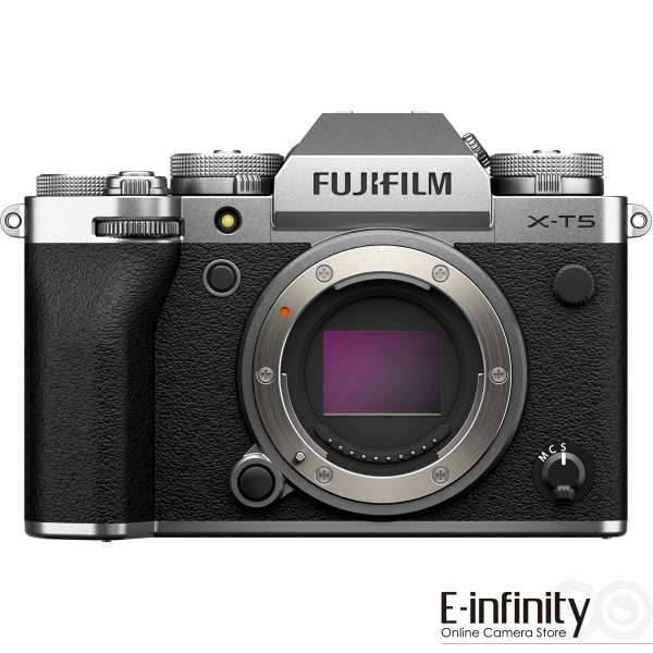 Buy Fujifilm X-T5 Mirrorless Digital Camera Body Only (Silver) - E-Infinity
