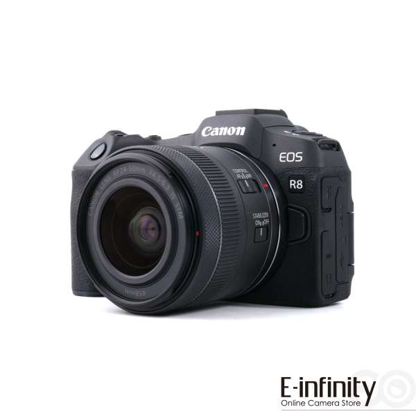 Buy Canon EOS R8 Mirrorless Digital Camera with RF 24-50mm f/4.5-6.3 IS ...