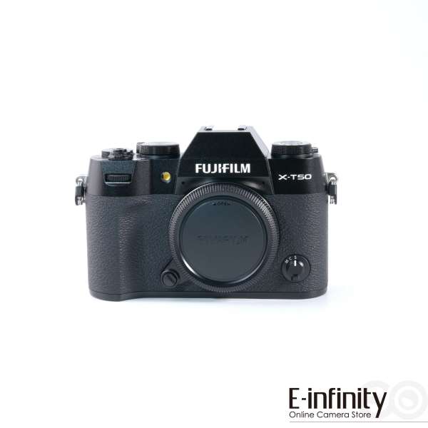 Buy Fujifilm X-T50 Mirrorless Digital Camera Body Only (Black) - E-Infinity