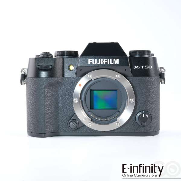 Buy Fujifilm X-T50 Mirrorless Digital Camera Body Only (Black) - E-Infinity