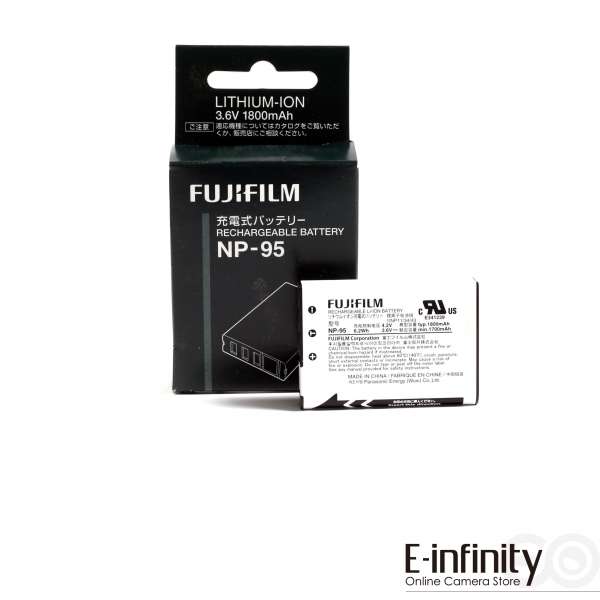 Buy NP-95 Lithium-Ion Rechargeable Battery for X100, X100s - E-Infinity
