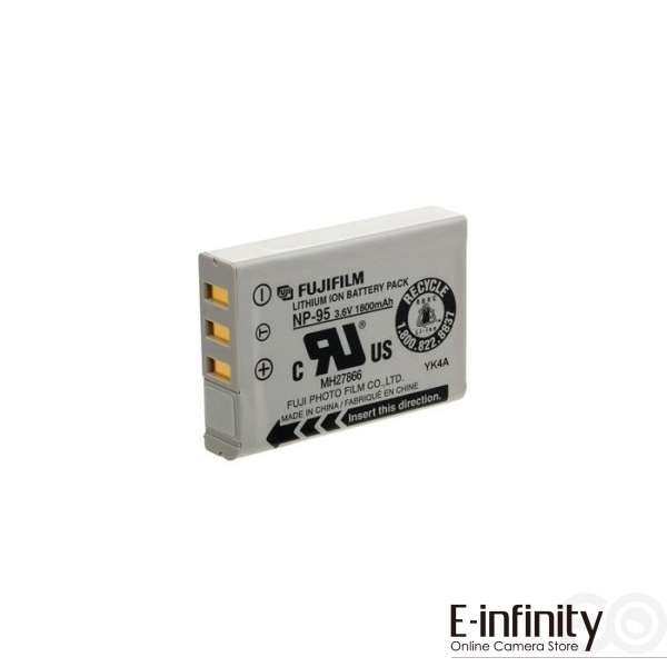 Buy NP-95 Lithium-Ion Rechargeable Battery for X100, X100s - E-Infinity