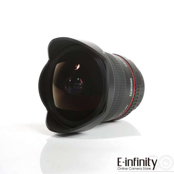 Buy Samyang 12mm f/2.8 ED AS IF NCS UMC Fisheye Lens for Canon EF Mount - E-Infinity