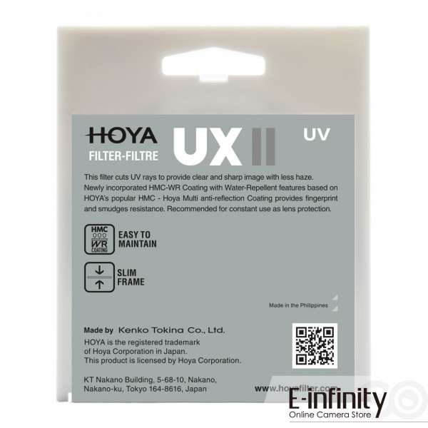 Buy Hoya 67mm UX II UV Lens Filter - E-Infinity